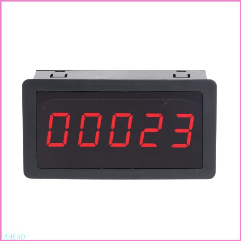 Ahead DC 12-24V Digit Counter 5 Digit LED Digital Display 0-9999 Plus ...
