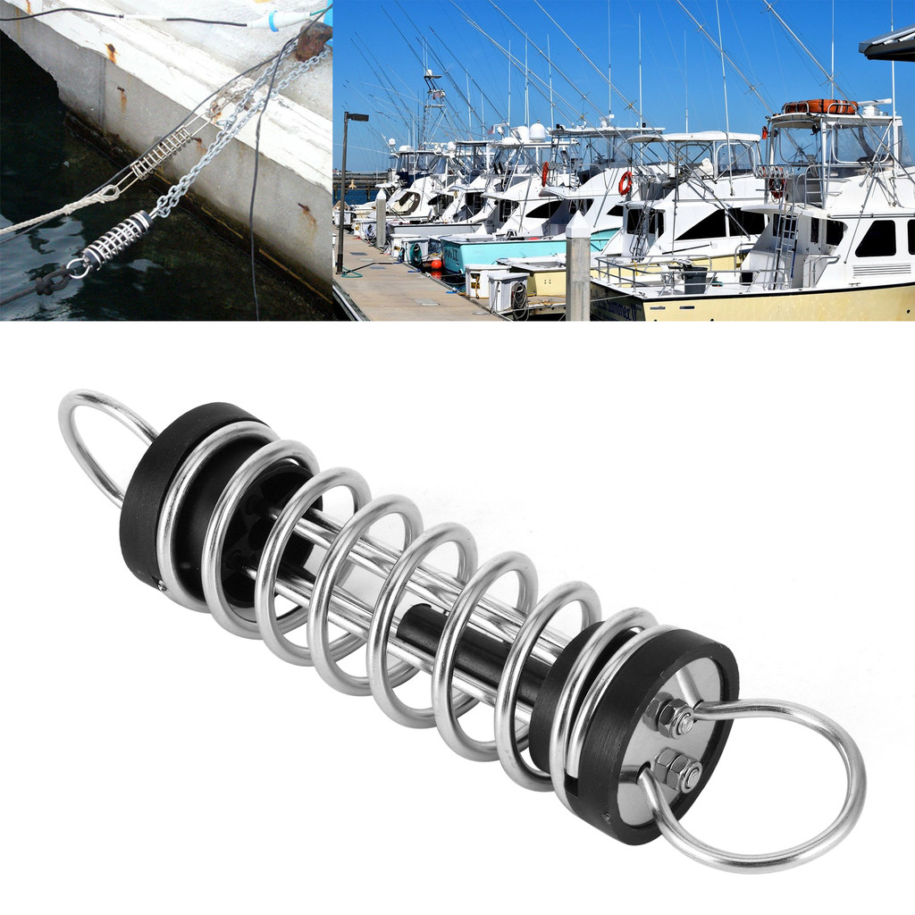 [sunjiac] Stainless Steel Boat Anchor Dock Line Mooring Spring For ...