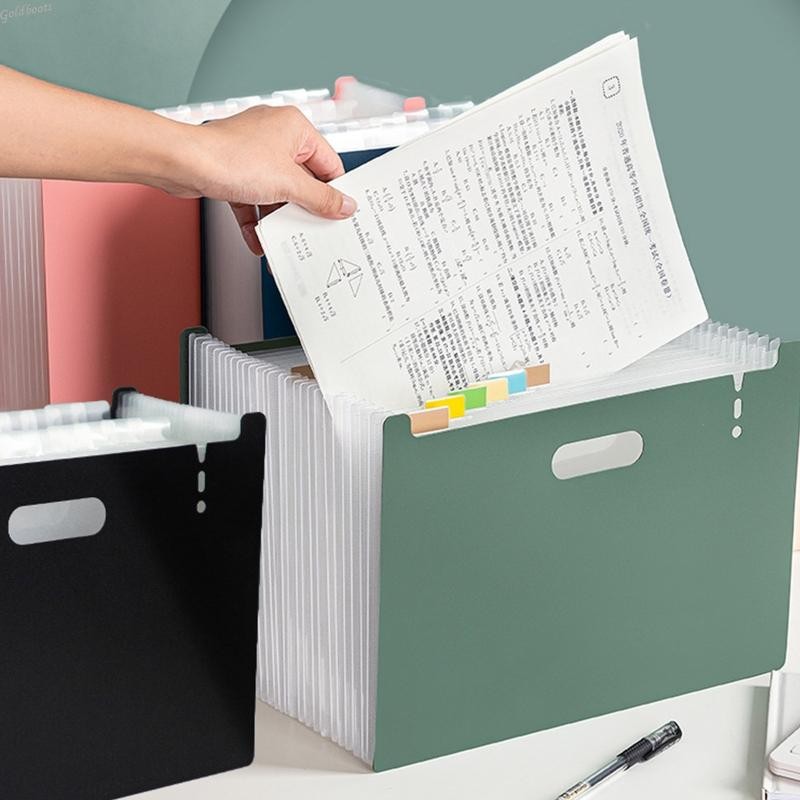 GB Standing Accordion Folder A4 File Filling Folder 13 Pockets Max 2000 ...
