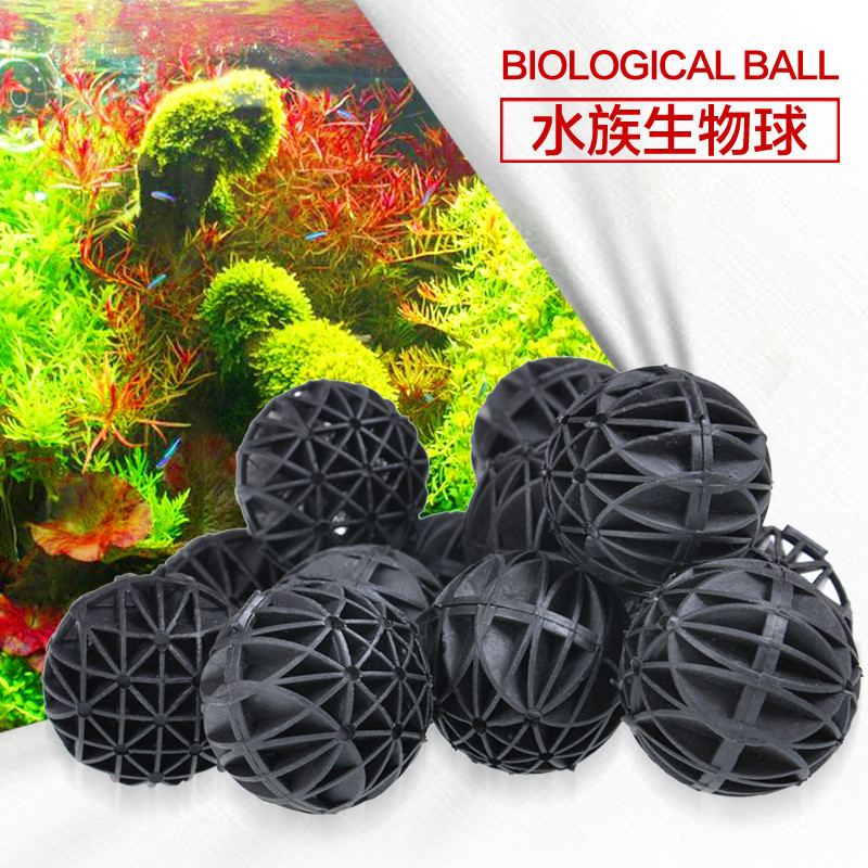 Aquarium filter material biochemical ball fish pond filter ball water ...