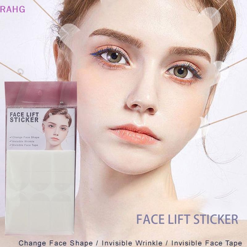 RAHG 12/18Pcs/Set Invisible Thin Face Stickers V-Shape Fast Lifting ...