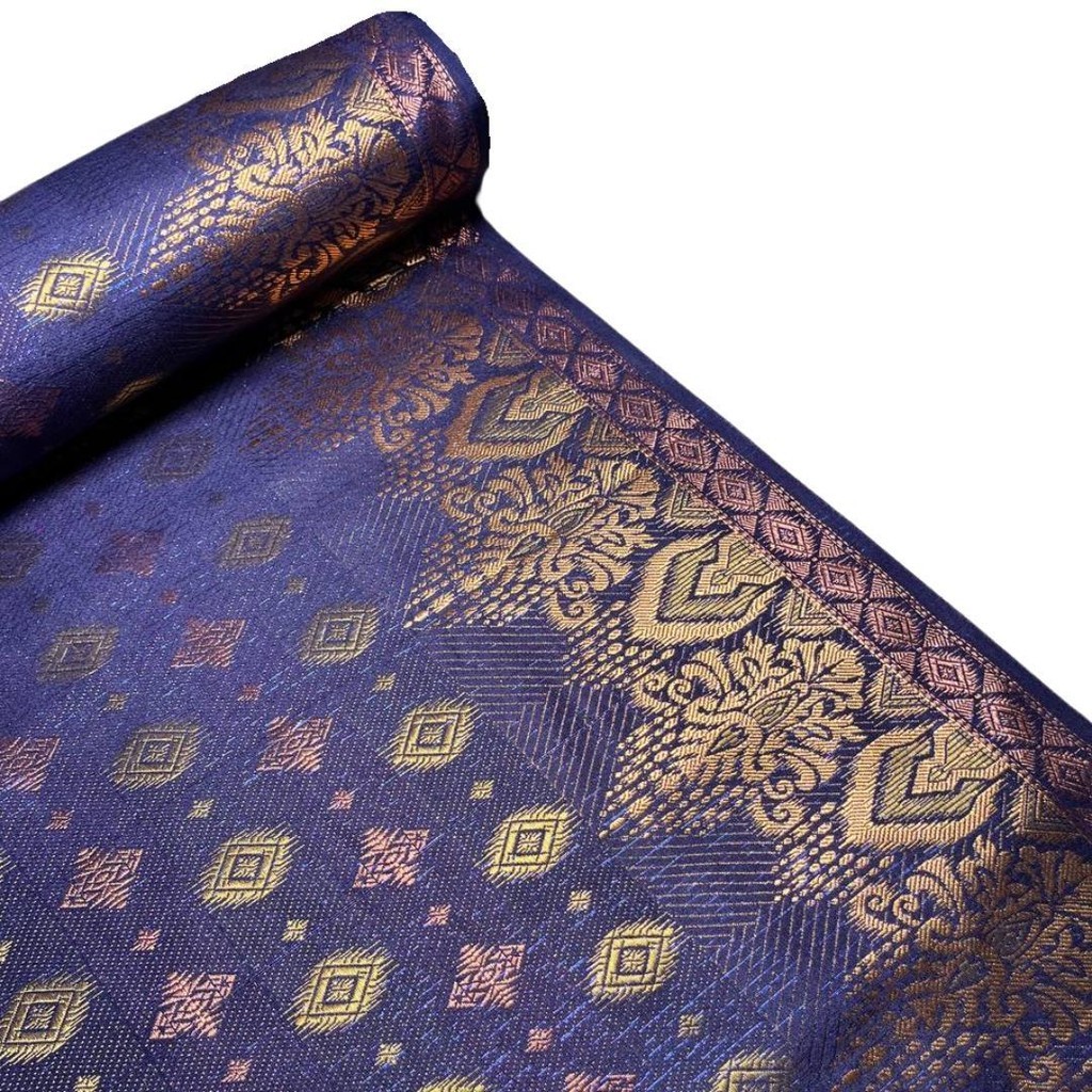 KAMDAR Songket Songket Royal Border Bidang 44" Open Meter (Kain Ela ...