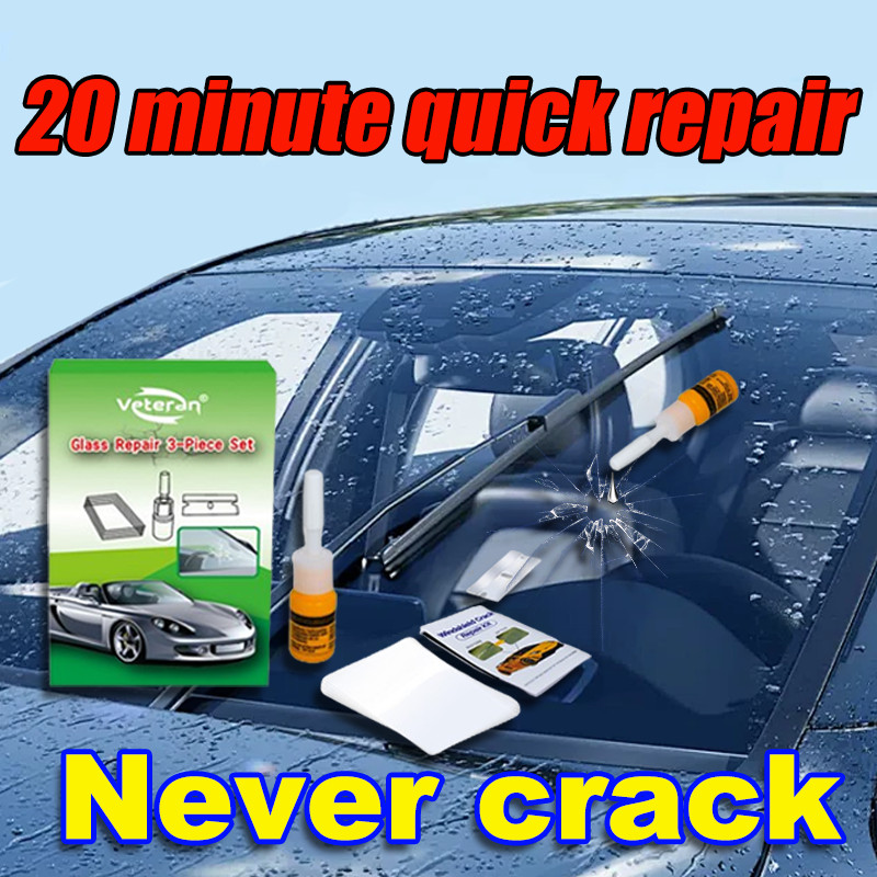 【Never crack】MN Windscreen repair kit Car glass repair Gam cermin ...