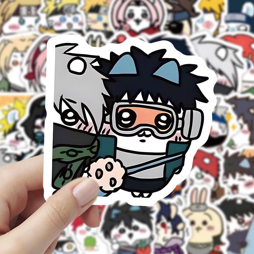 [Special Offer] 180 Sheets Cute chiikawa Naruto Merchandise Stickers ...