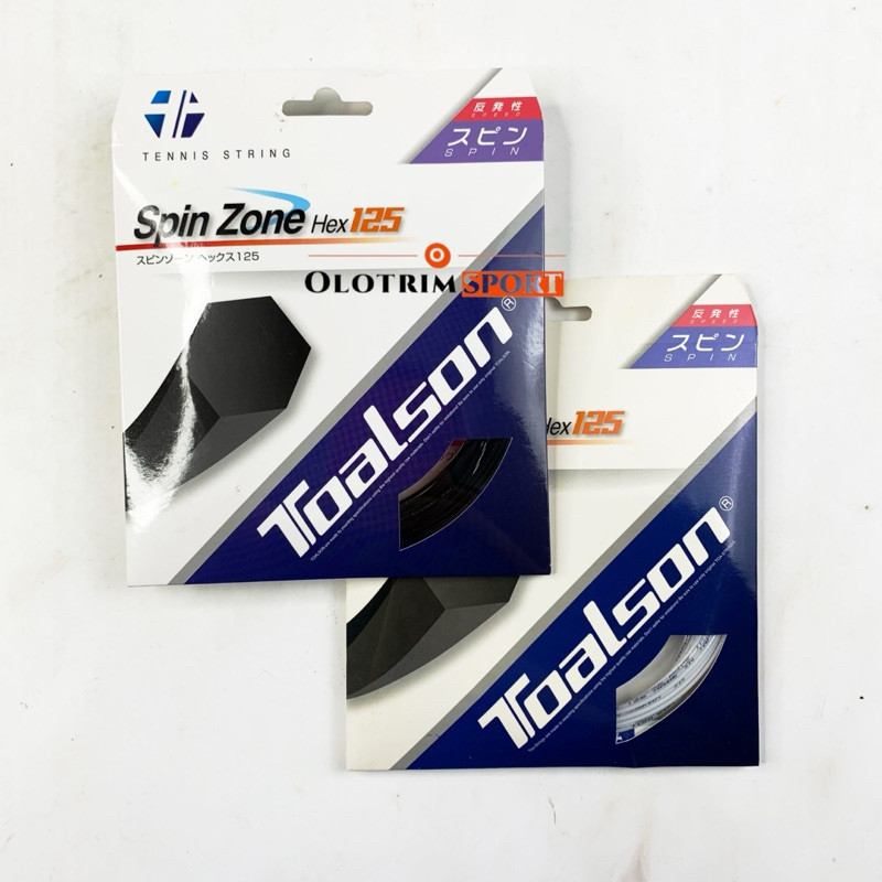 Toalson SPIN ZONE HEX 125 SPEED SPIN Tennis String ORI | Shopee Malaysia