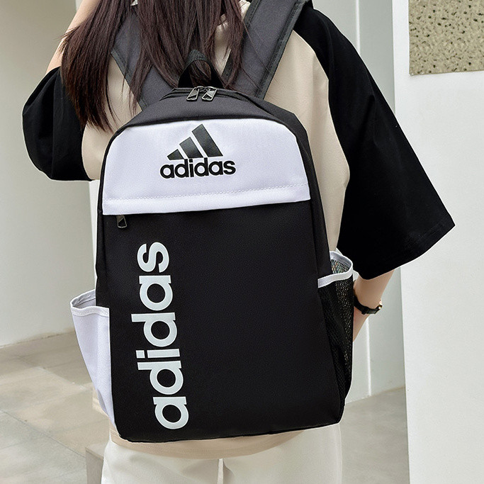 Spot quick delivery original Adidas backpack school bag school bag ...