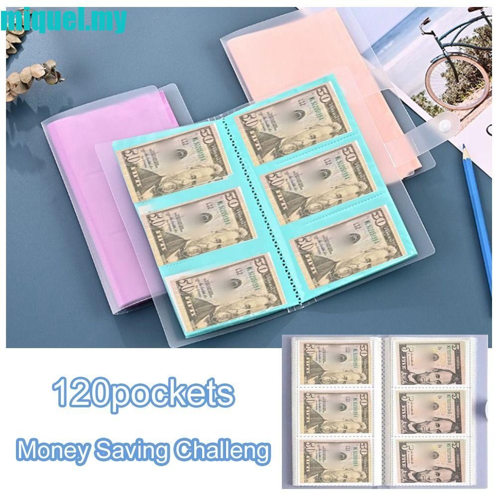 MIQUEL Money Savings Challenges, Money Album Cash Card Savings ...