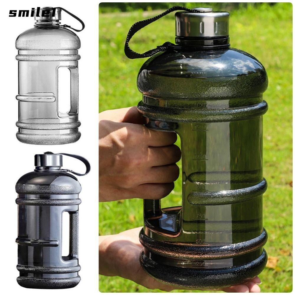 SMILE 1Pcs Water Bottle, Gallon Bottle PETG Sports Drink Bottle ...