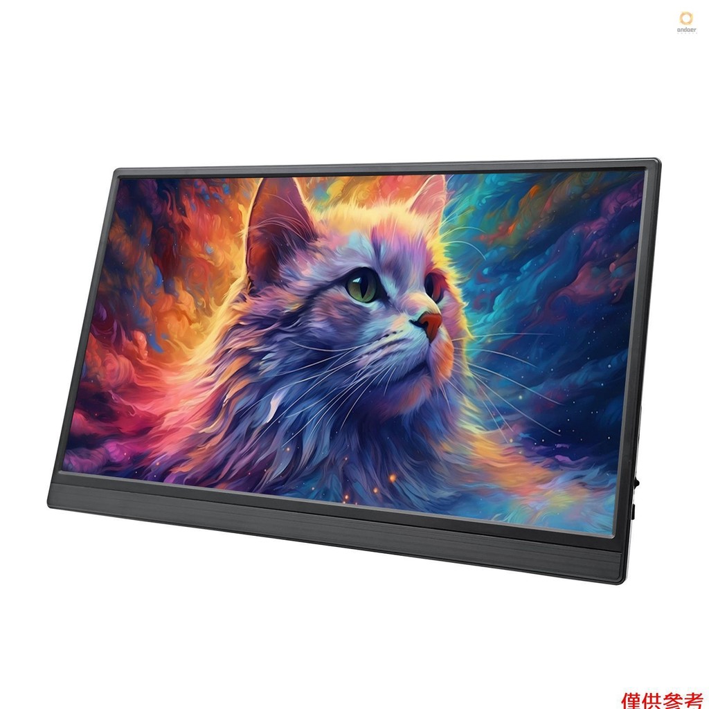 15.6 Inch Portable Monitor for Laptop 1080P Travel Monitor with ...