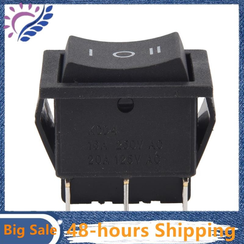 6-Terminals 3 Position ON/OFF/ON DPDT Boat Rocker Switch 16A 250VAC 20A ...