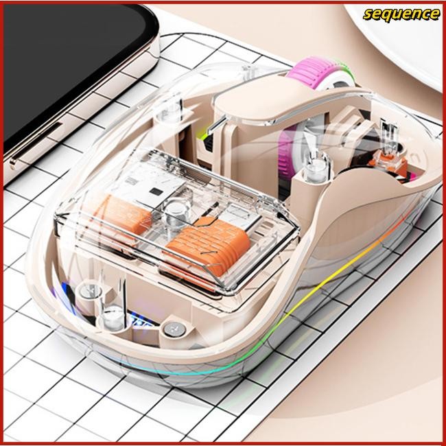 Se M333 Wireless Mouse 2400DPI 2.4GHz Wireless Mouse Ergonomic Lighting ...