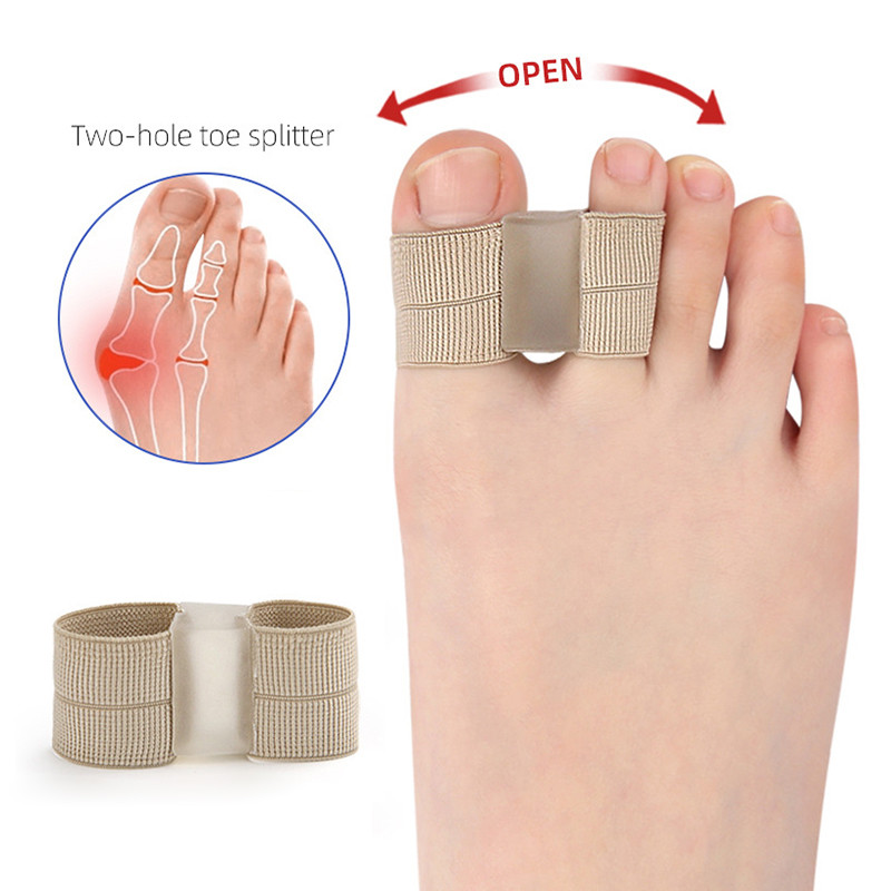1Pc Foot Care Tool Silicone Toe Spreader Separator Bunion Hallux Valgus ...