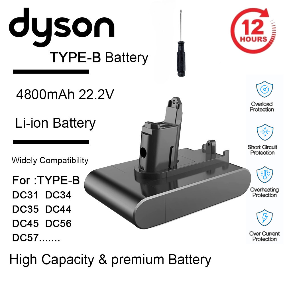For Dyson DC31/DC34/DC35/DC44/DC45 Replacement Battery Ships Stock ...