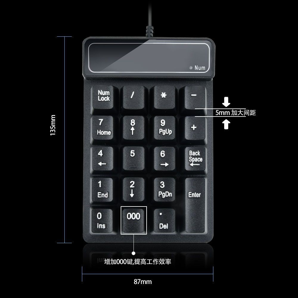 Notebook ipad Wireless Number Keyboard Financial Accounting Bluetooth ...