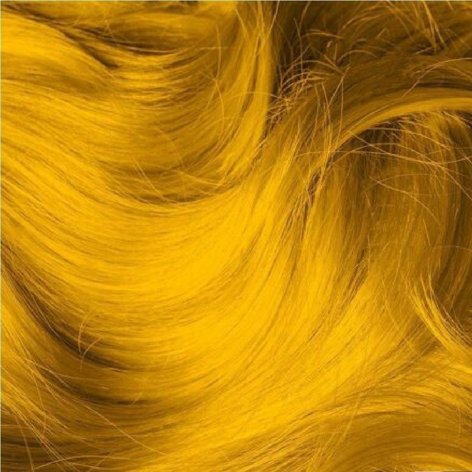 (FREE bleach set) Direct yellow gold Hair Color Kit (10minutes )100ml ...