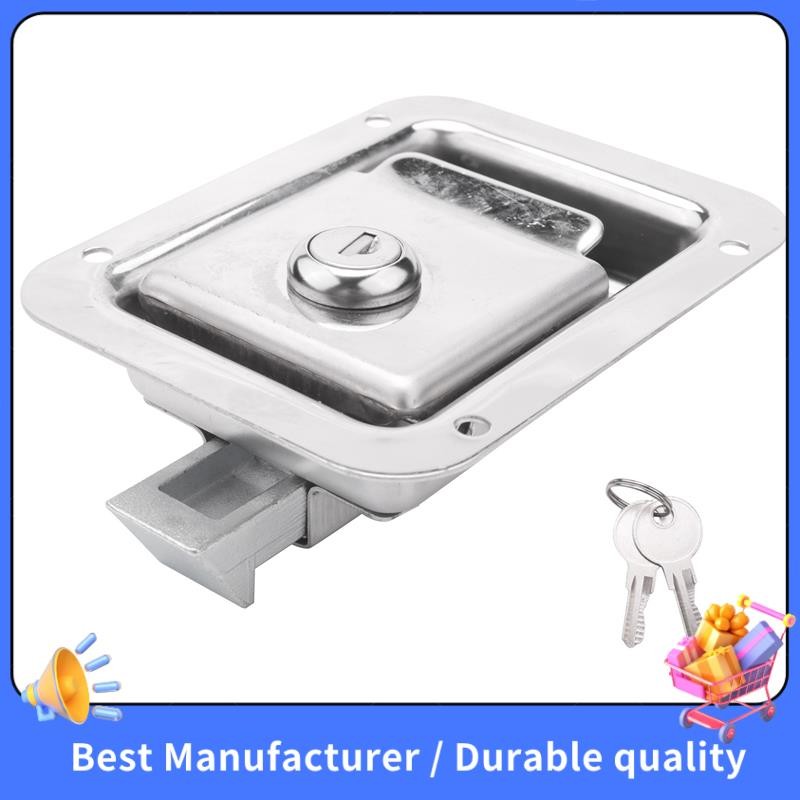 【NEW】Paddle Latch with Lock & Key Travel Trailer Lock Stainless Steel ...