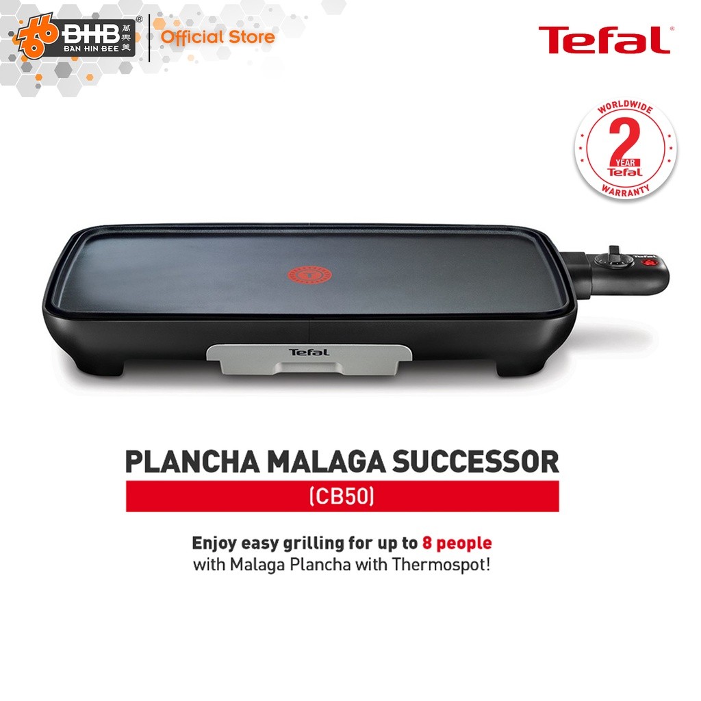 Tefal CB50 Plancha Malaga Sucessor Electric BBQ Griller - CB5038 ...
