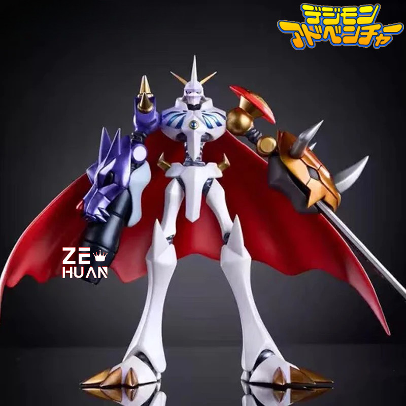 17cm Digimon Adventure Figure Omegamon Dukemon Action Figures Model Toy ...