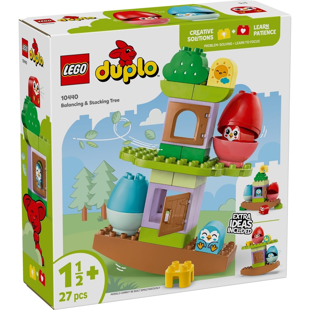 LEGO 10440 DUPLO My First Balancing & Stacking Tree Building Toy Set (27 Pieces) | Shopee Malaysia