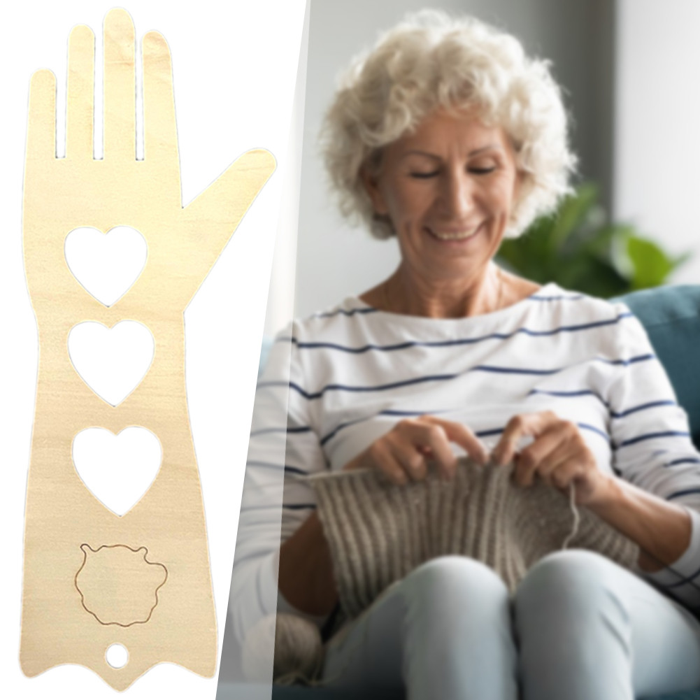 Wooden Mitten Blockers Wood Glove Knitting Model Tool For Knitting ...