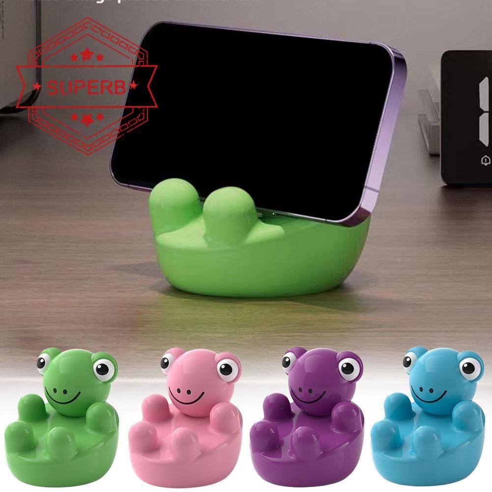 Frog Cell Phone Holder Lazy Multifunctional Desktop Up Tv Gods Drama ...