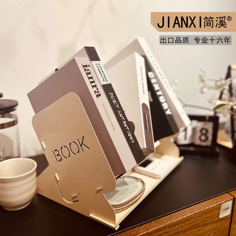 Desktop Storage Rack Children's Small Bookshelf Iron Desk Storage Rack ...