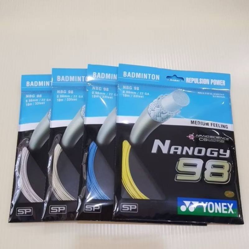 MY Ready Stock Tali Racket Badminton String YY NANO 98 BG66 BG65Ti ...