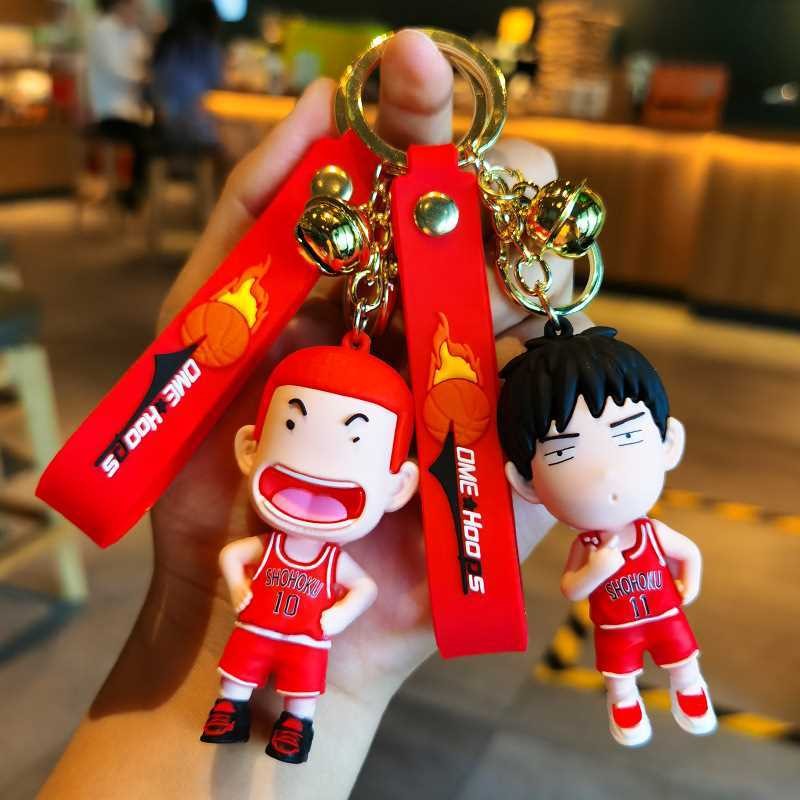 Slam Dunk Anime Keychain Kaede Rukawa Sakuragi Flower Road Car ...