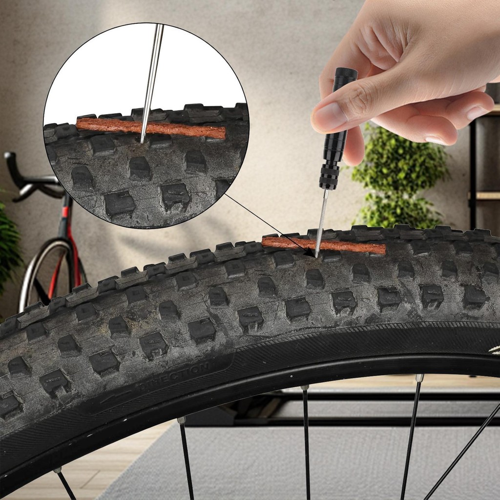 Tire Patch Kit Practical Tire Puncture Repair Kit Motorcycle Tire Plug ...