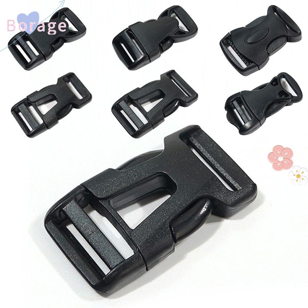 BORRAONE 5pcs Side Release Buckles Adjustable Bag Strap Webbing ...