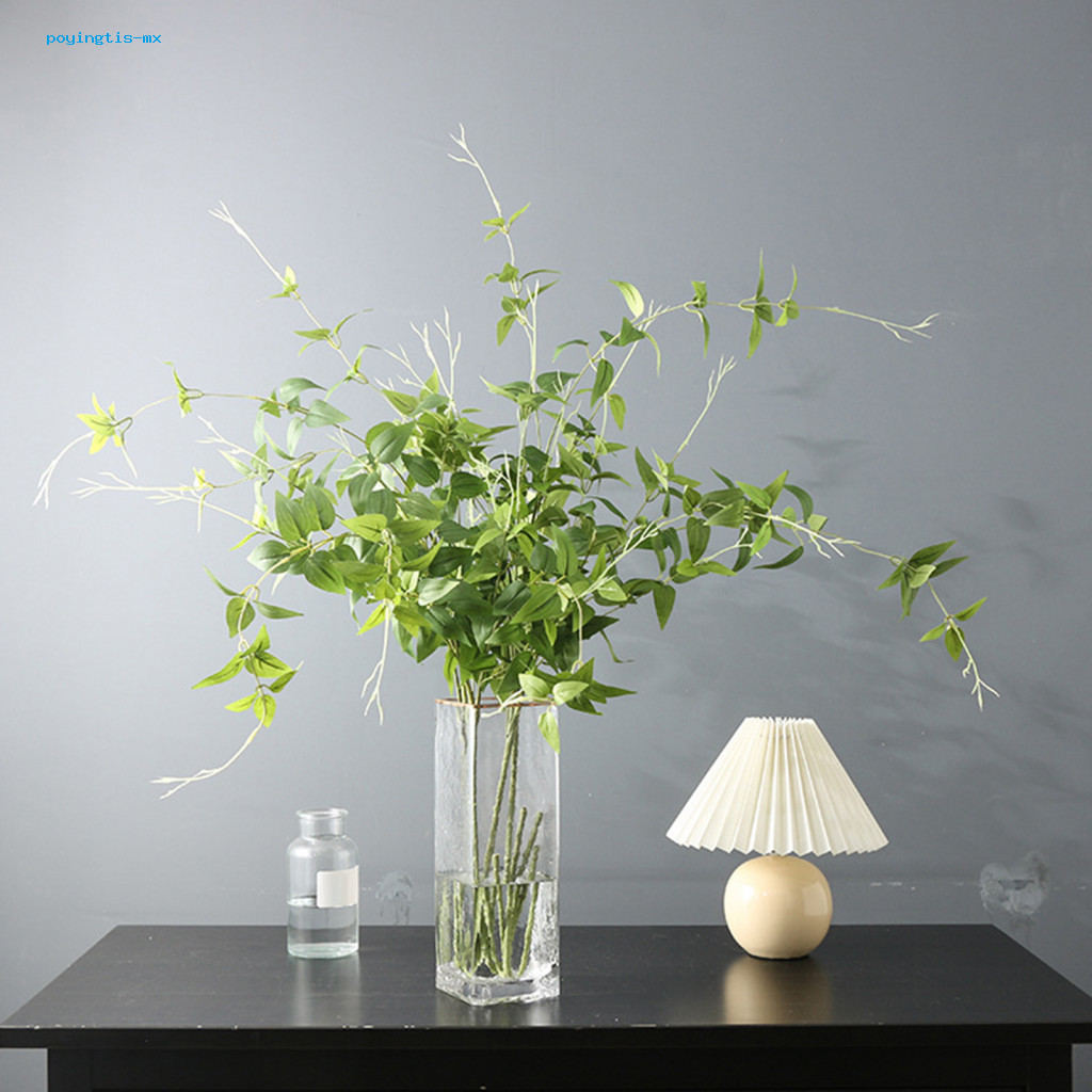 poyingtis 44.5 Inch Tall Artificial Greenery Realistic Artificial ...