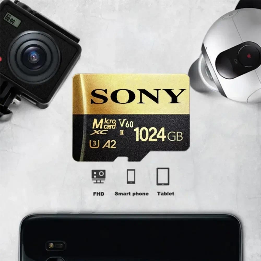Original SONY New Micro SD Card 2TB 1TB High Speed Memory Card 512GB ...