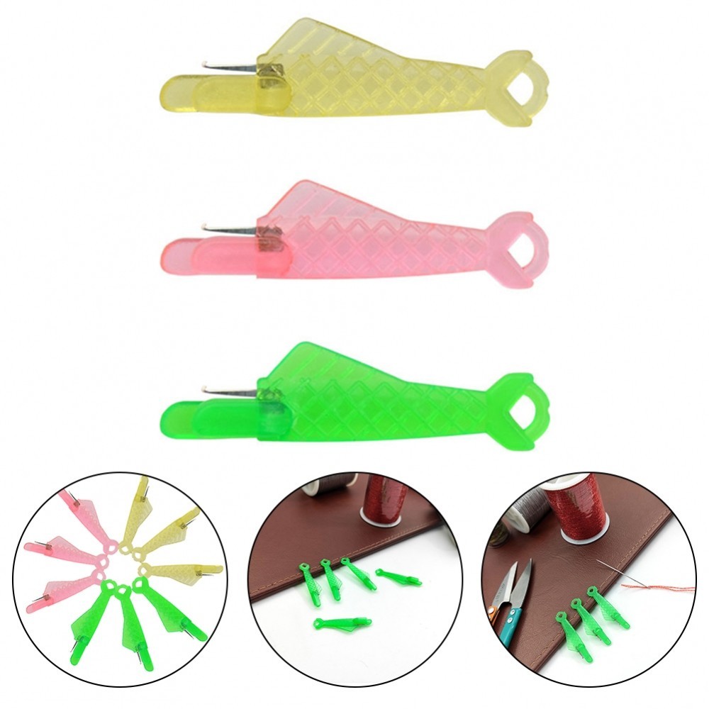 Needle Threader Craft DIY Household Insertion Tool Mini Sewing Machine ...