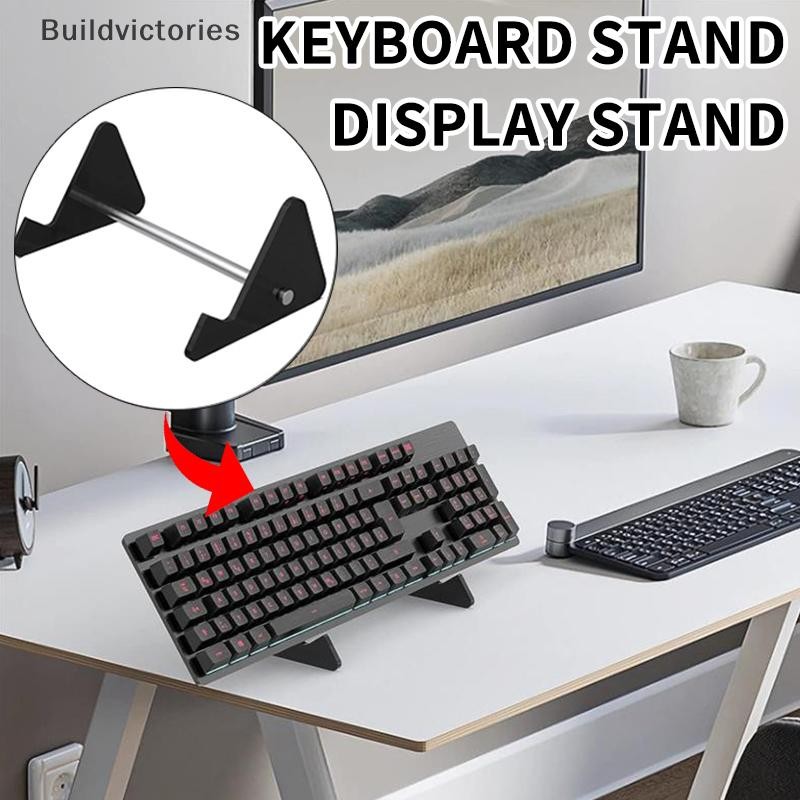 BDVS Keyboard Display Stand Transparent Acrylic Keyboard Holder Compute ...
