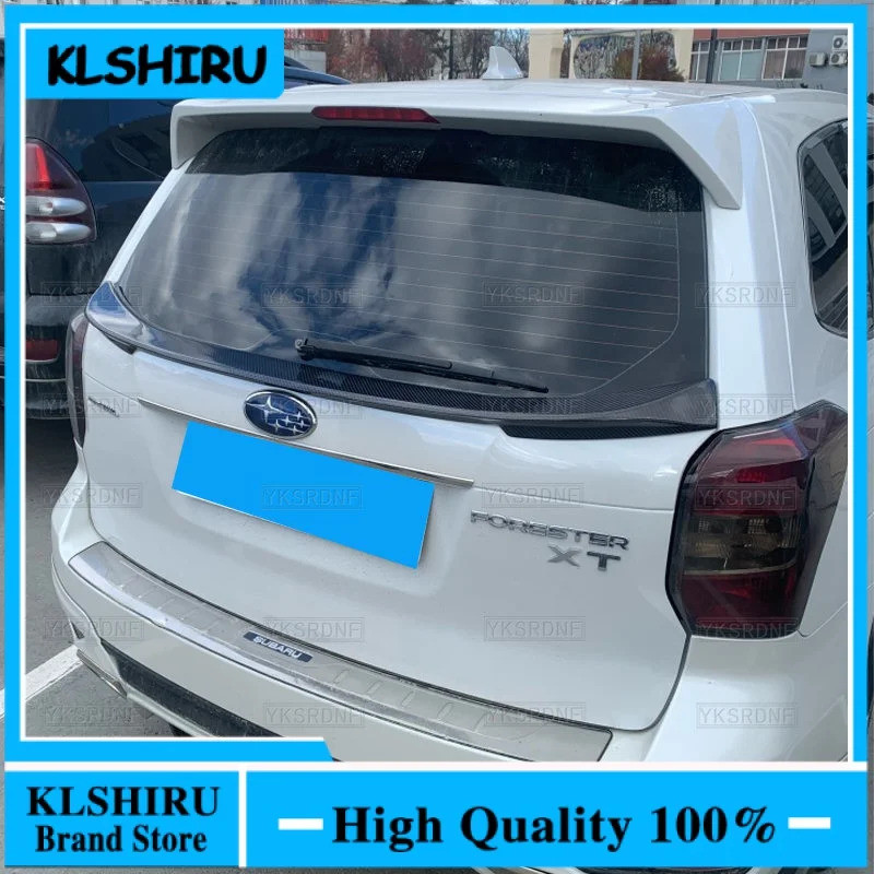 Car Rear Wing Spoiler For Subaru Forester Rear Middle Spoiler Carbon ...