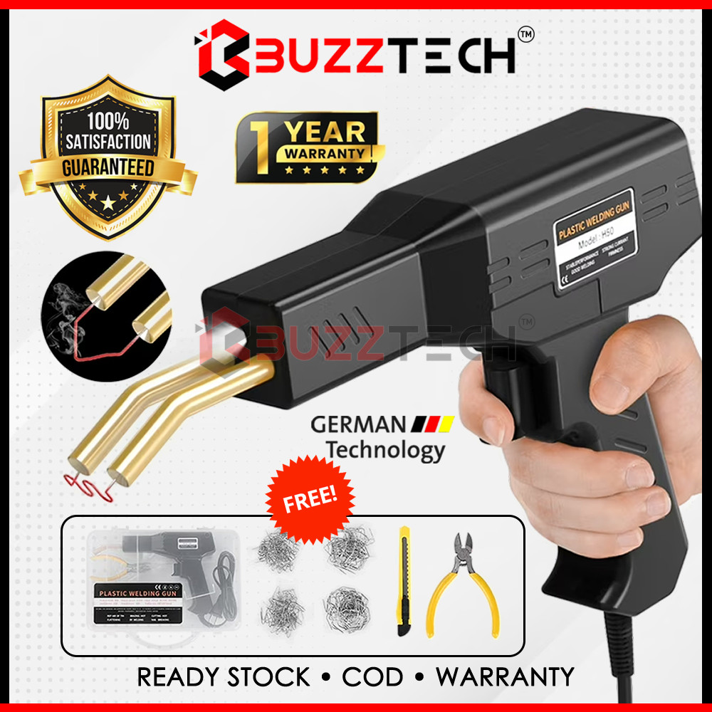BuzzTech Car Bumper Repair Tool 50W Plastic Repair Welding Plastic ...