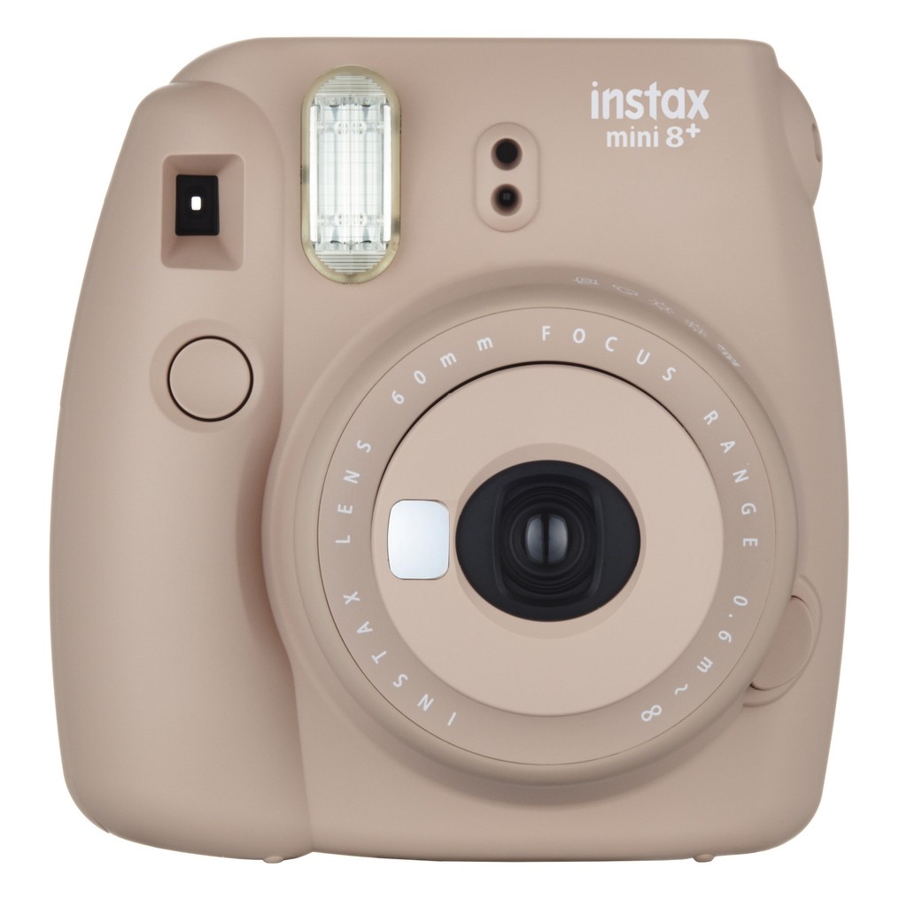[USED in Japan] FUJIFILM instant camera instax mini8 plus with close-up lens and genuine hand ...