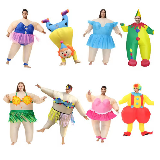 Halloween Carnival Ballet Costume Adult Inflatable Suit Sumo Wrestler