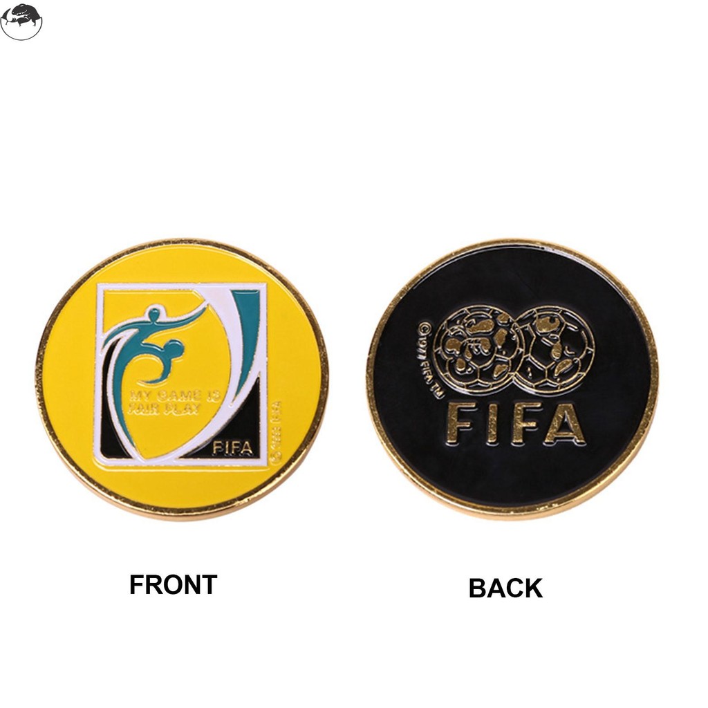 Soccer Referee Flip Coin Portable Anti Rust Hard Alloy Referee Judge ...