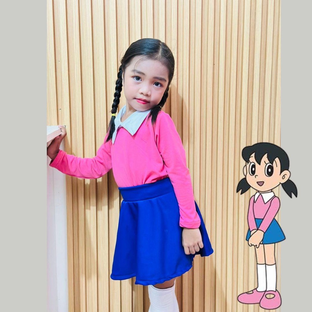 Shizuka Nobita Doremon Character costume for kids baby monthly ...