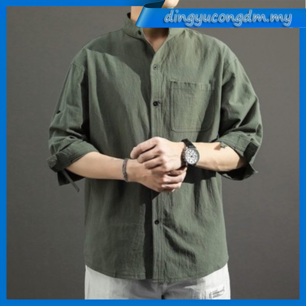 3colors Men's Kurta Raihan / Kurta Alhafiz / Baju Raihan / Male Top ...