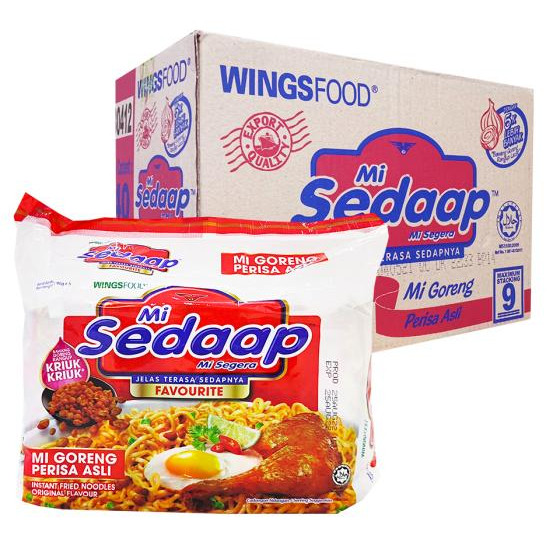 Mi Sedaap Goreng Perisa Asli 1 carton (40packs) | Shopee Malaysia