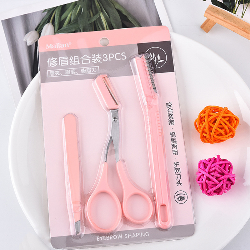 Produk baru # alat solekan cantik Marian set kombinasi pemangkasan alis ...