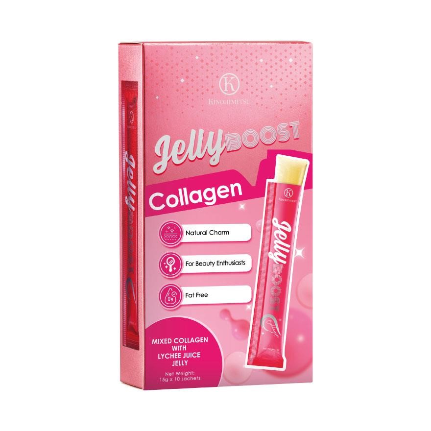 KINOHIMITSU Jellyboost Collagen 15Gx10'S | Shopee Malaysia
