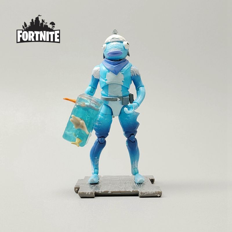 Genuine Bulk Fortnite Fortnite Night 12cm Frozen Dried Fish Action ...