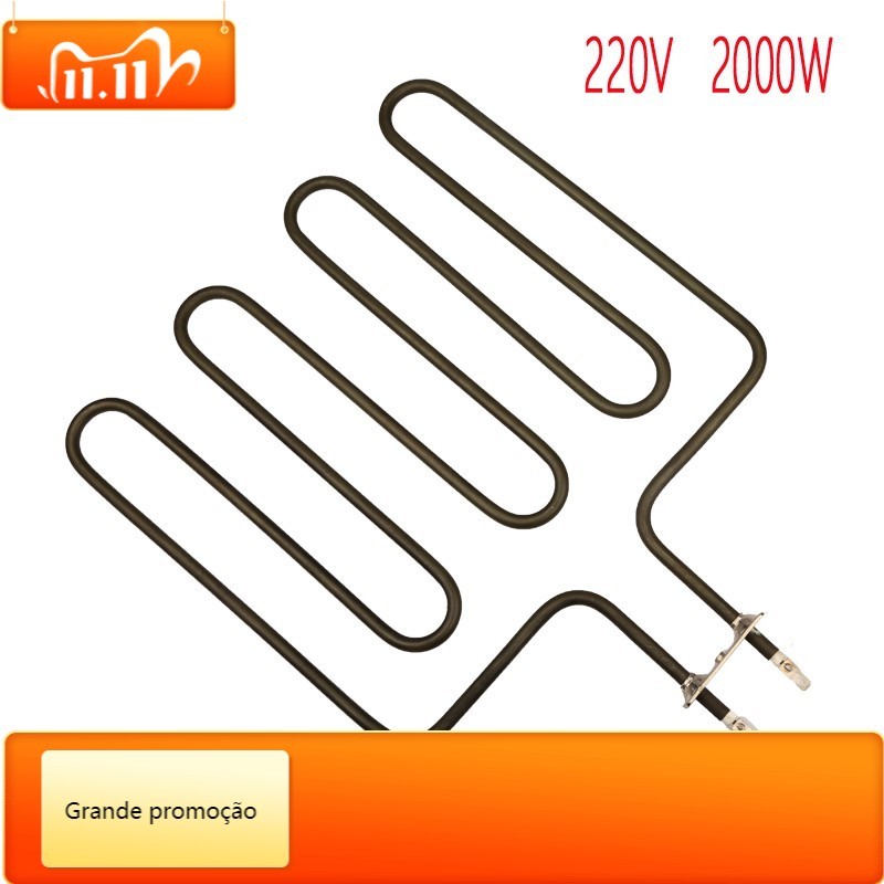 QX Isuotuo 2000W 4U Green Stainless Straight Tubular Heating Element for TURKU Sauna Heater ...