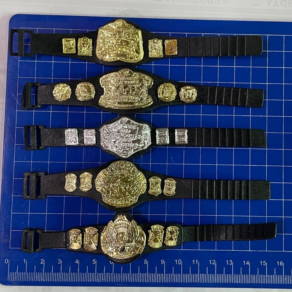 8yhw WWE American Arena Wrestler Championship Gold Belt Action Figure ...