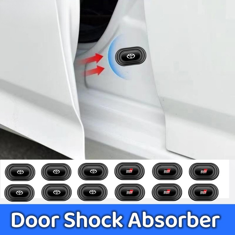 Toyota GR Car Door Shock Absorber Trunk Shock Silencer Pads Sound Proof ...