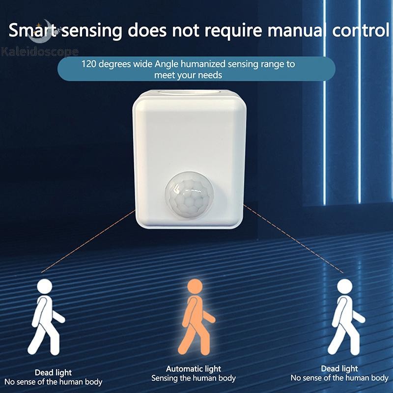 Kaleidoscope Wall Plug-in Infrared Human Body Sensor Lamp Holder E27 ...