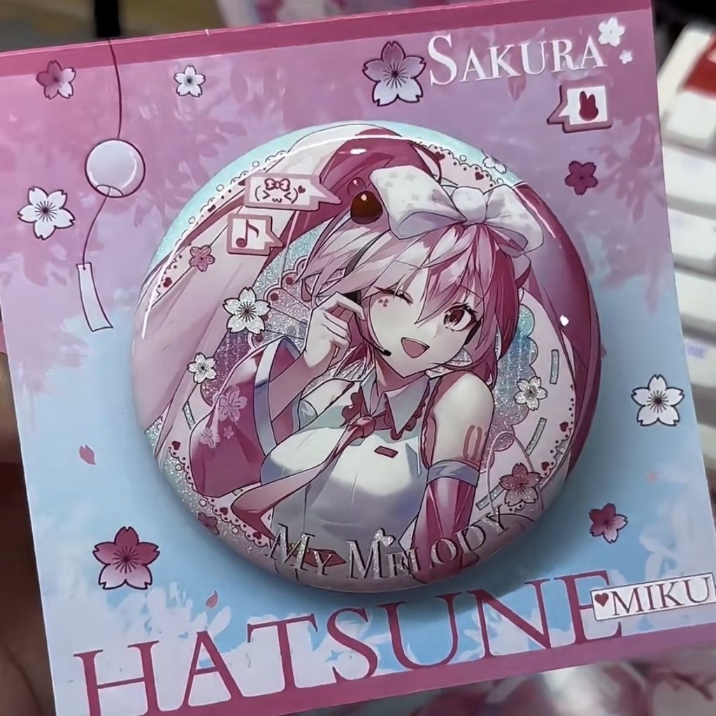 Hatsune miku miku miku High-looking Value Bar Chi Badge Merchandise ...